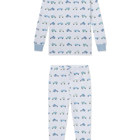 LAKE | Kids | Pima Cotton Pajamas | Off Road Cruisers Kids Long-Long Set