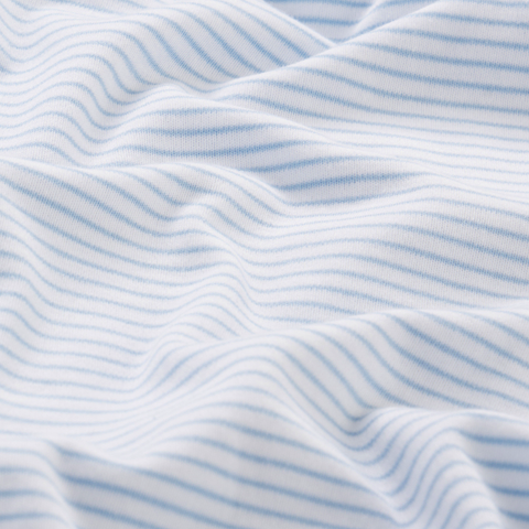 LAKE | Baby | Pima Cotton Pajamas | French Blue Baby Sleeper