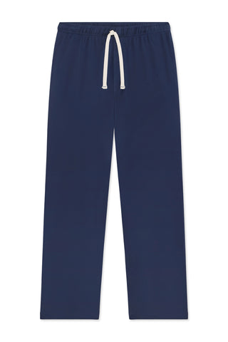 LAKE | Men | Pima Cotton Pajamas | Navy Pima Sleep Pants