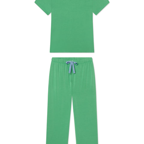 LAKE | Women | DreamModal® Pajamas | Greenbriar Ribbon Short-Long Set